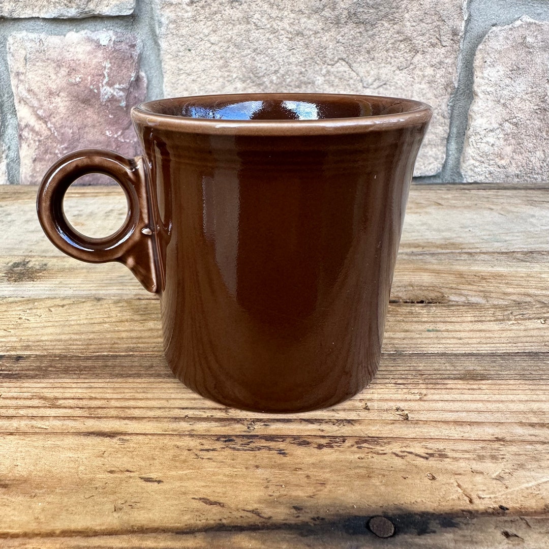 HLC Fiestaware Tom and Jerry Chocolate Brown Coffee Mug Ring - Etsy