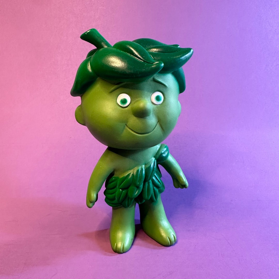 Vintage Jolly Green Giant Little Sprout Rubber Promotional Toy Classic Advertising Collectible ...