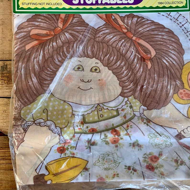 Vintage 1984 Cabbage Patch Kids Cut and Sew Stuffables Flower - Etsy