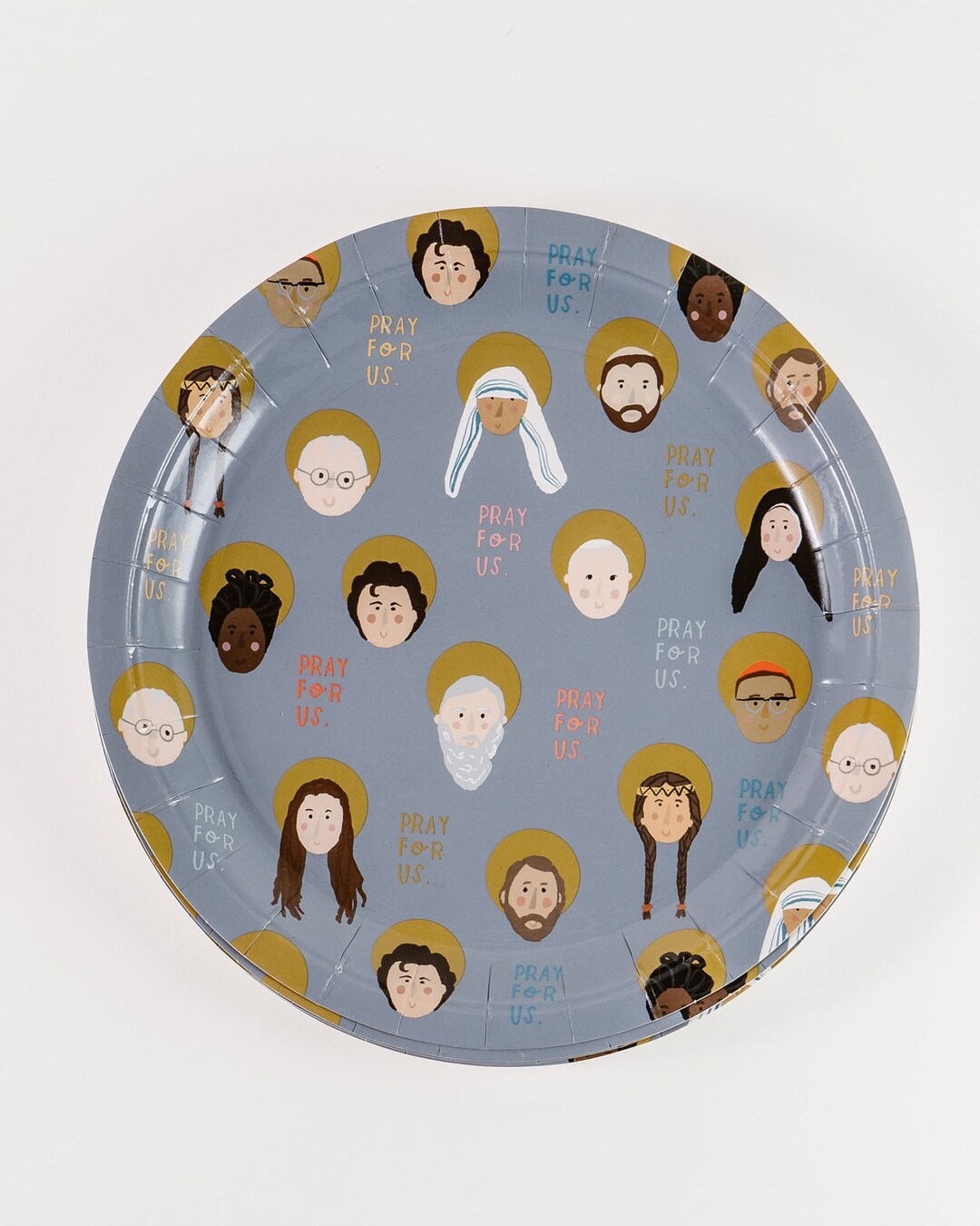 All Saints Paper Plates - Etsy