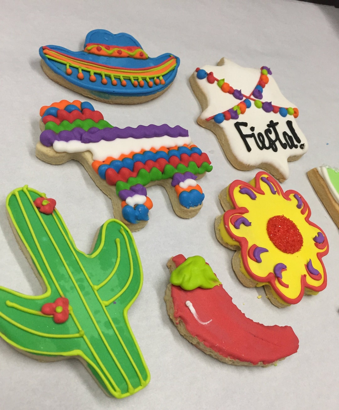 Fiesta Theme Cookies. Fiesta Cookies - Etsy