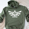 Legend of Zelda Embroidered Sweatshirt • Korok Hoodie • Nintendo Gamer ...