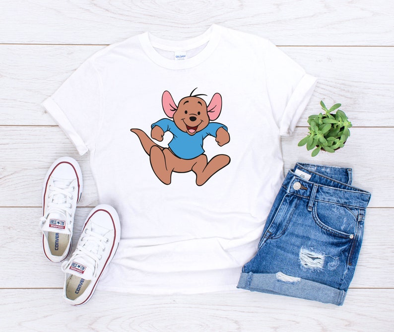 Roo T-shirt Winnie the Pooh Disney Fan Shirts Adult Men's - Etsy