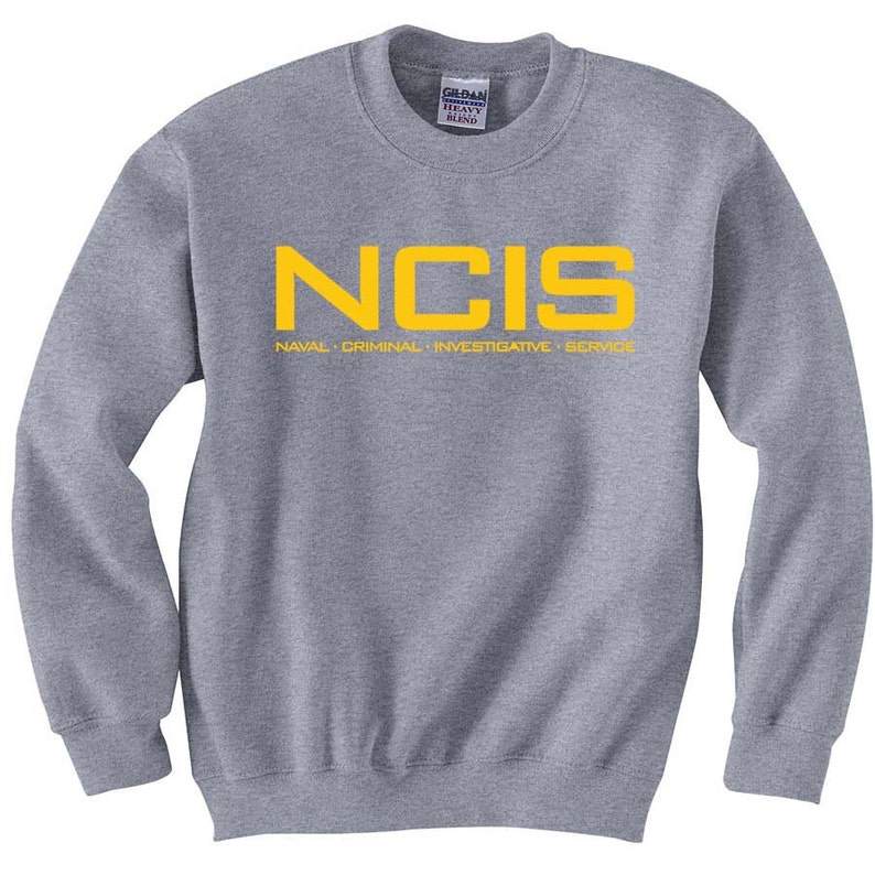 NCIS Logo Sweatshirt Tv Show Fan Crewneck Sweatshirts S-3XL - Etsy