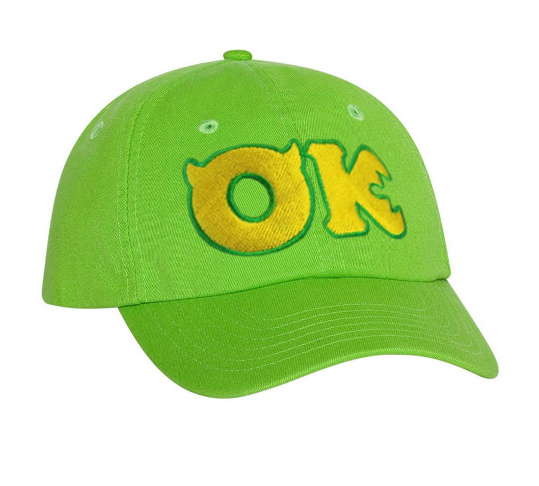 Oozma Kappa OK Hat Monsters University Halloween Costume Embroidered ...
