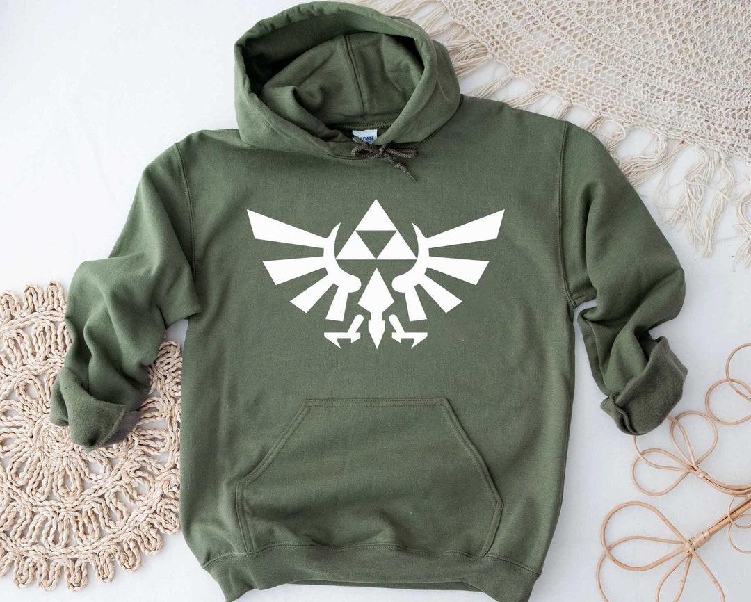Zelda Triforce Hoodie, Legend of Zelda Skyward Sword Hooded Sweatshirts ...