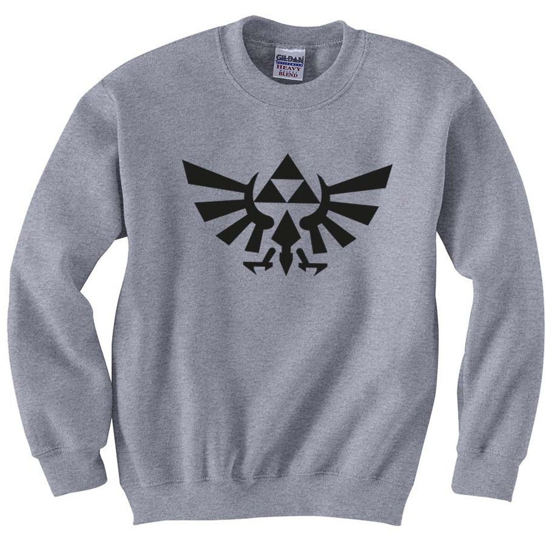 Legend of Zelda Game Fan Sweatshirt Triforce Skyward Sword Crewneck ...