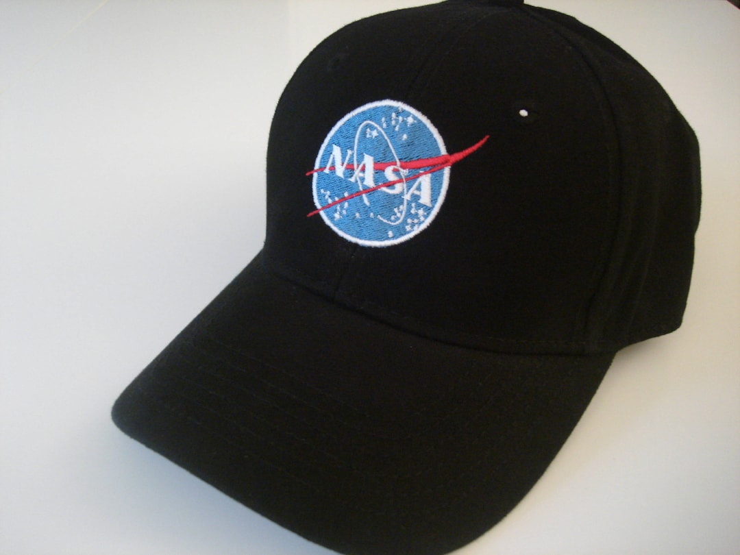 NASA Embroidered Logo Hat Insignia Space Science Fan Nerd Geek ...