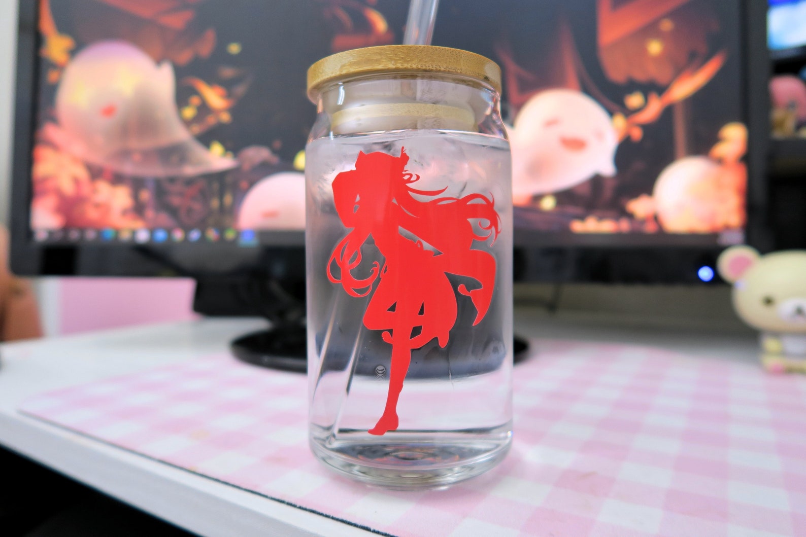 Custom Genshin Pyro Character Color Changing Cup - Etsy