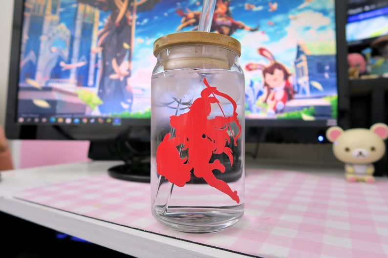 Custom Genshin Pyro Character Color Changing Cup - Etsy