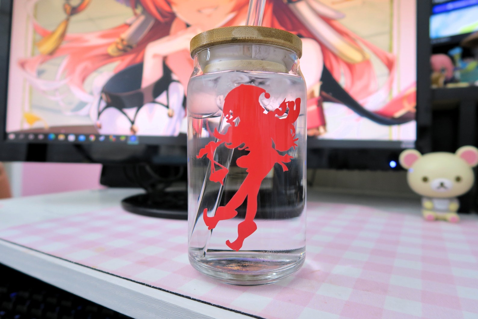 Custom Genshin Pyro Character Color Changing Cup - Etsy