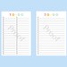 A5 to Do List Printable A5 Planner Printables Printable - Etsy