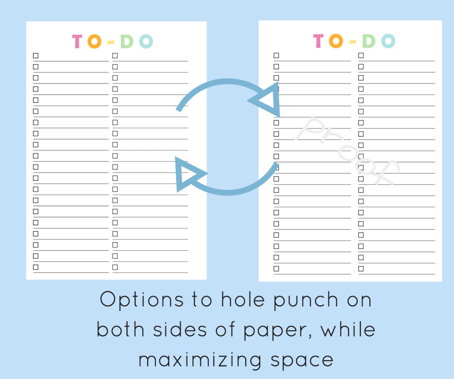 A5 to Do List Printable A5 Planner Printables Printable - Etsy