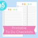 A5 to Do List Printable A5 Planner Printables Printable - Etsy