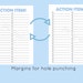 A5 to Do List Printable, A5 Planner Printables, Printable Checklist, to ...