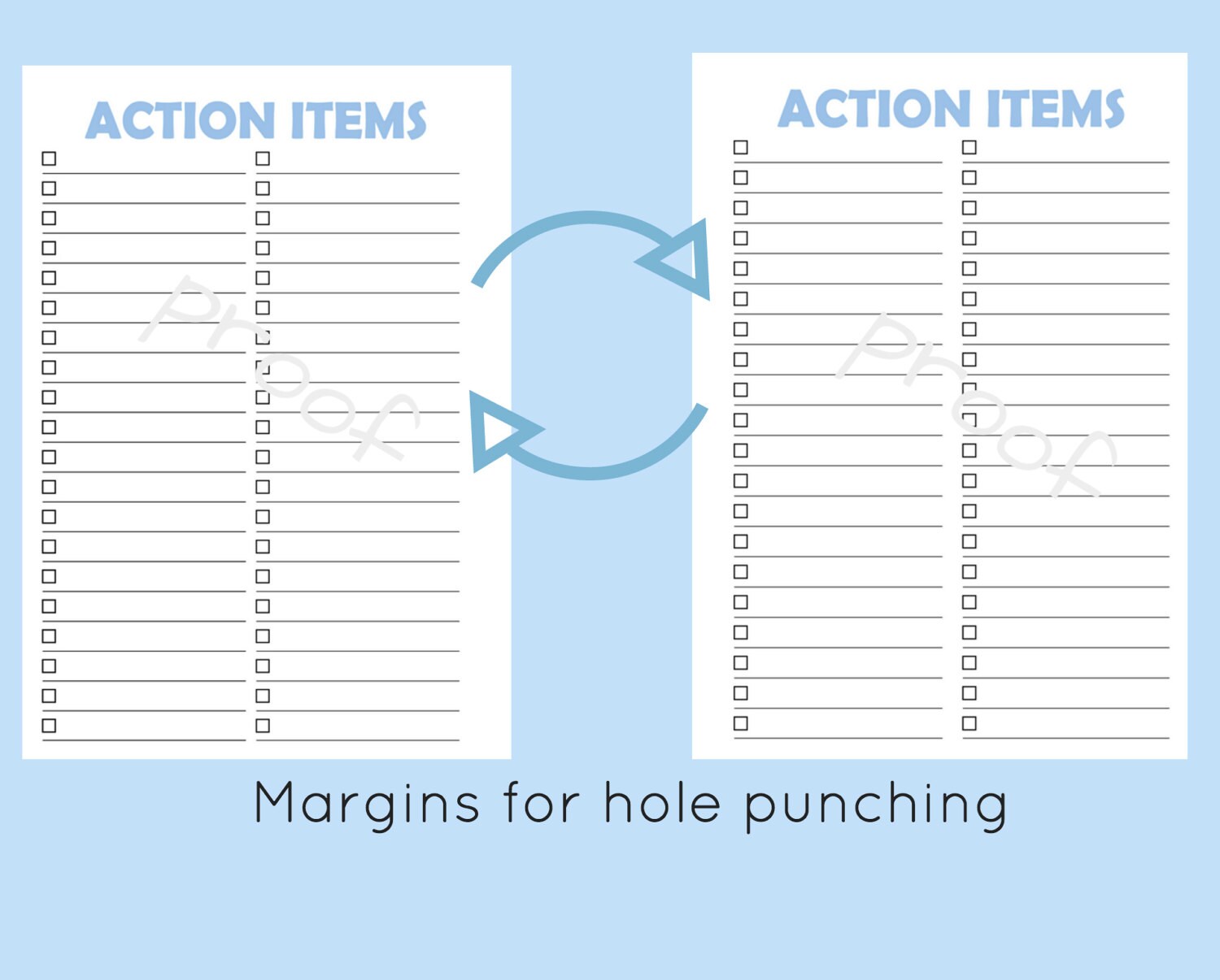 A5 to Do List Printable, A5 Planner Printables, Printable Checklist, to ...