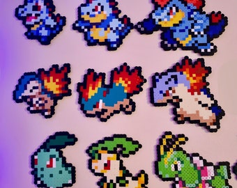 Gen 1 Pokemon Perler Bead Sprites - Etsy Italia