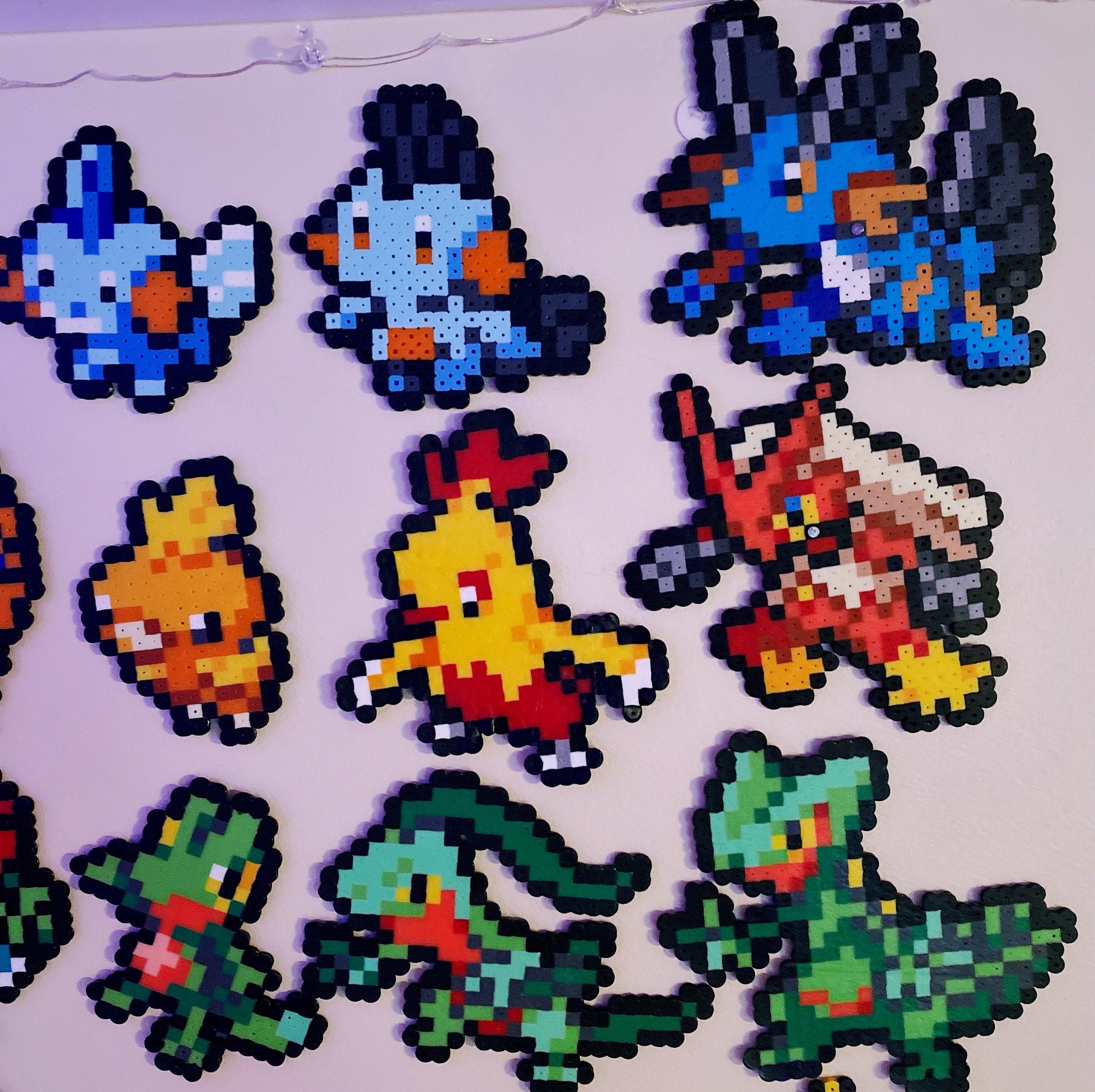 Pokemon Perler Starters Pokémon Scarlet & Violet Meowscarada Perler