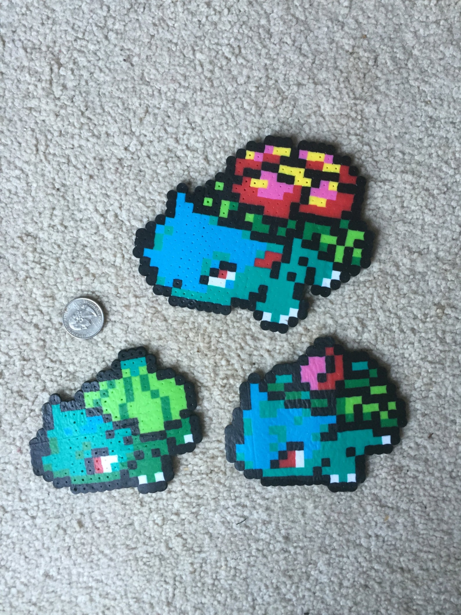 Gen 1 Pokemon Perler Bead Sprites - Etsy Italia