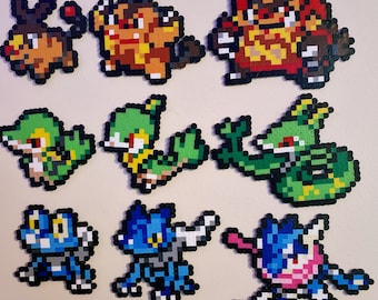 Gen 1 Pokemon Perler Bead Sprites - Etsy Italia