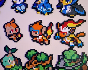 Gen 1 Pokemon Perler Bead Sprites - Etsy Italia