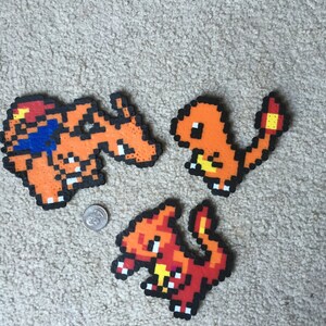 Gen 1 Pokemon Perler Bead Sprites - Etsy Italia