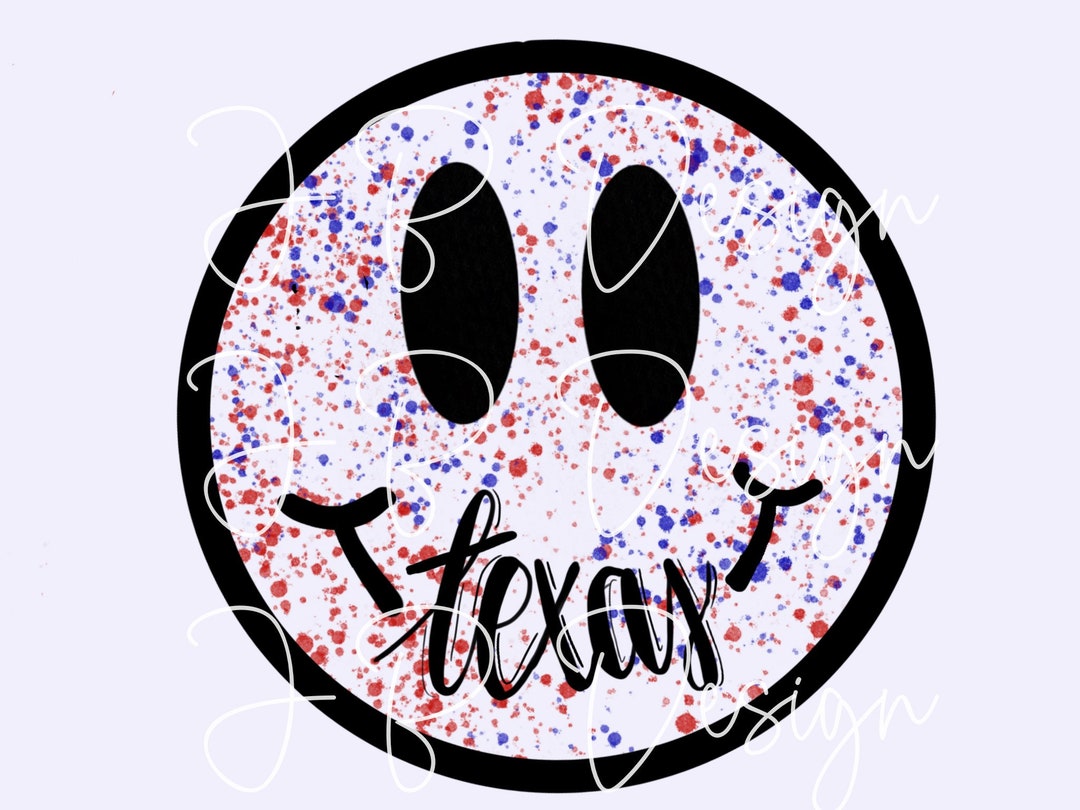 Texas Png Country Png Southern Png Smiley Face Png Png for - Etsy Canada