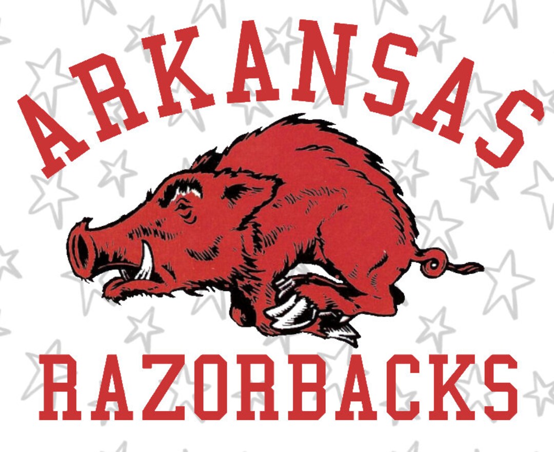 Arkansas png AR PNG Hogs Razorbacks png para sublimación - Etsy México