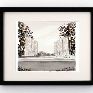 War Memorial Pylons in Blacksburg Virginia Tech in Orange and Maroon - Etsy