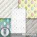 Easter Egg Digital Paper Pack INSTANT DOWNLOAD Polka Dots | Etsy