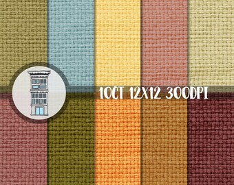 Fall Watercolor Digital Paper Pack for Digital Scrapbooking | Etsy