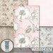 Antique Floral Digital Paper Pack INSTANT DOWNLOAD Pink Brown Gray ...