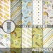 Spring Digital Paper Pack Hand Drawn Birds Floral Patterns INSTANT ...