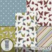 Digital Butterflies Paper Pack INSTANT DOWNLOAD Olive Scrapbooking ...