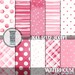 PINK Watercolor Digital Paper Pack Instant Digital DOWNLOAD ...