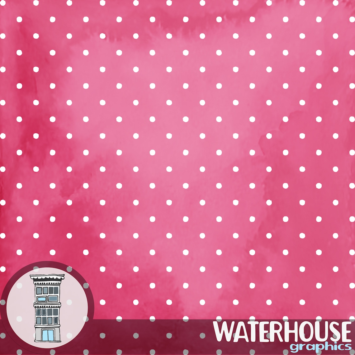 Valentine Watercolor Papers Bright PURPLE & PINK Digital Paper Pack ...