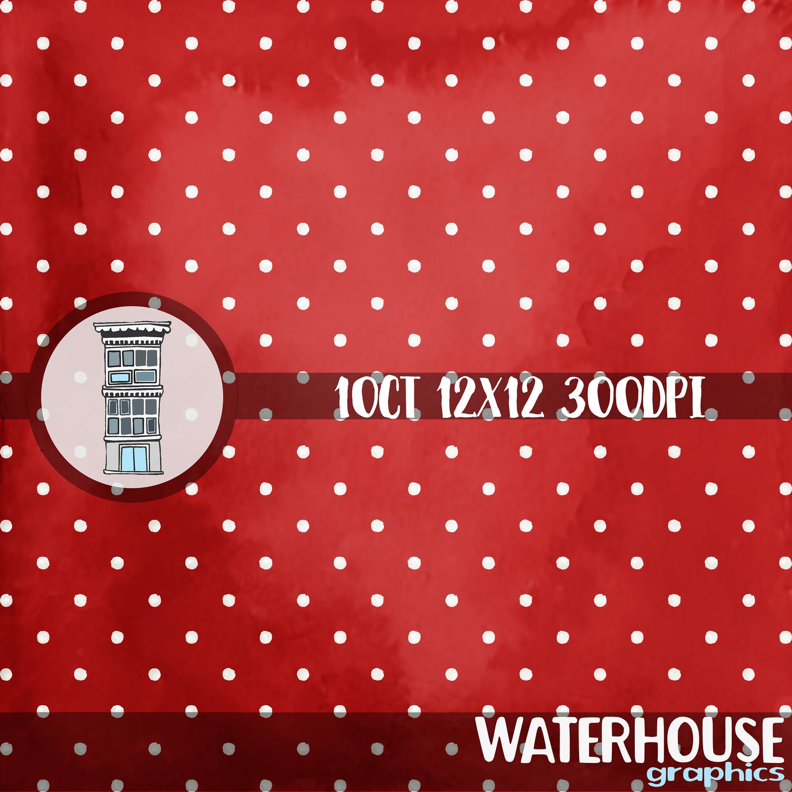 Watercolor Scarlet Red Digital Paper Pack INSTANT Digital DOWNLOAD Ruby ...