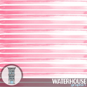 Valentine Watercolor Papers Bright RED & PINK Digital Paper Pack ...