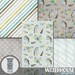 Birds Digital Paper Pack Hand Drawn Birds Floral Patterns INSTANT ...