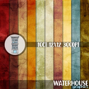 Fall Watercolor Digital Paper Pack for Digital Scrapbooking, DIY ...