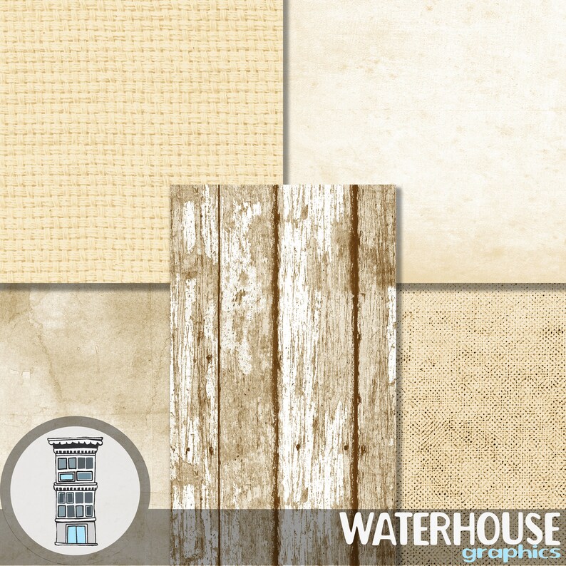 Golden Straw Digital Paper Pack INSTANT DOWNLOAD Neutral | Etsy