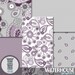 Digital Paper Pack Purple Paisley INSTANT DOWNLOAD Paisley Patterns ...