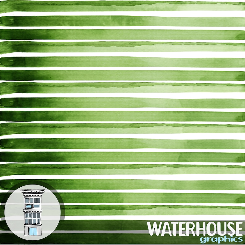 Christmas Watercolor Papers Bright RED & GREEN Digital Paper Pack ...