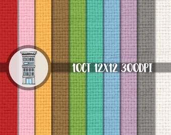 Digital DAMASK Paper Pack INSTANT DOWNLOAD Assorted Colors | Etsy