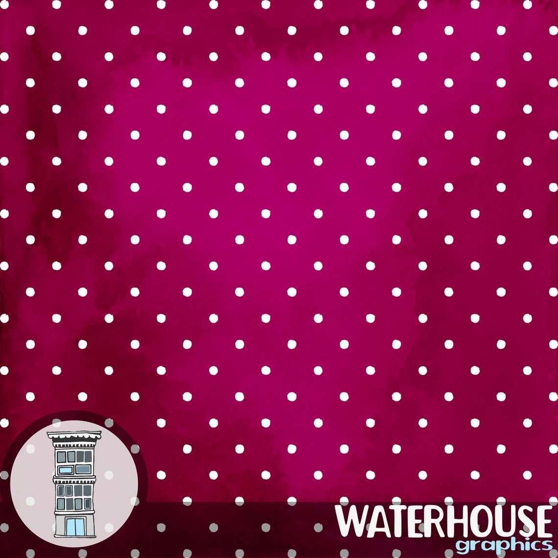 Hot PINK Watercolor Digital Paper Pack INSTANT Digital - Etsy