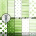 Watercolor Bright Green Digital Paper Pack INSTANT Digital | Etsy
