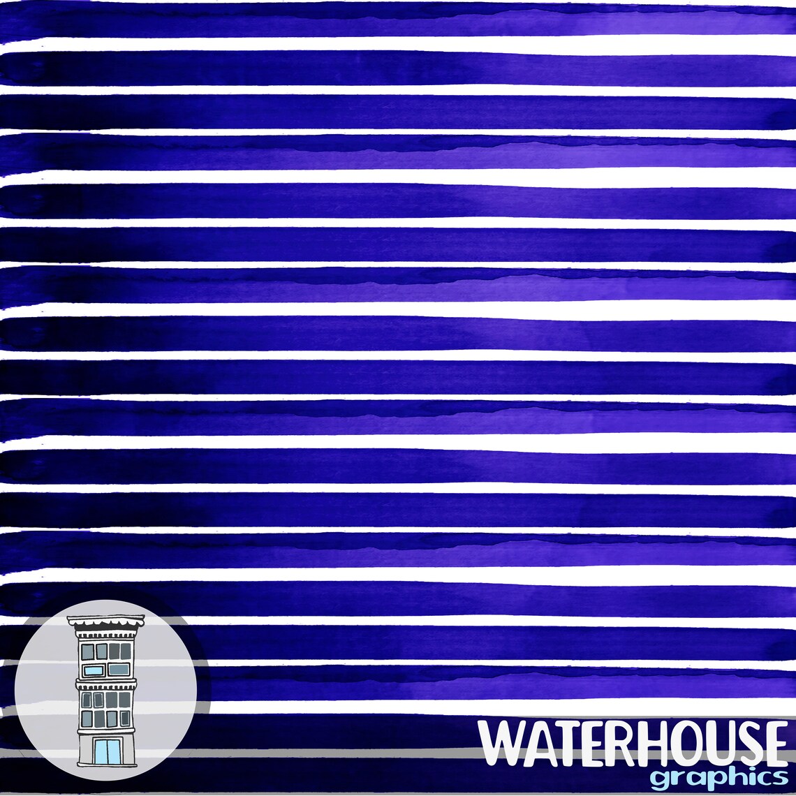 Watercolor NAVY BLUE Digital Paper Pack Instant Digital DOWNLOAD ...