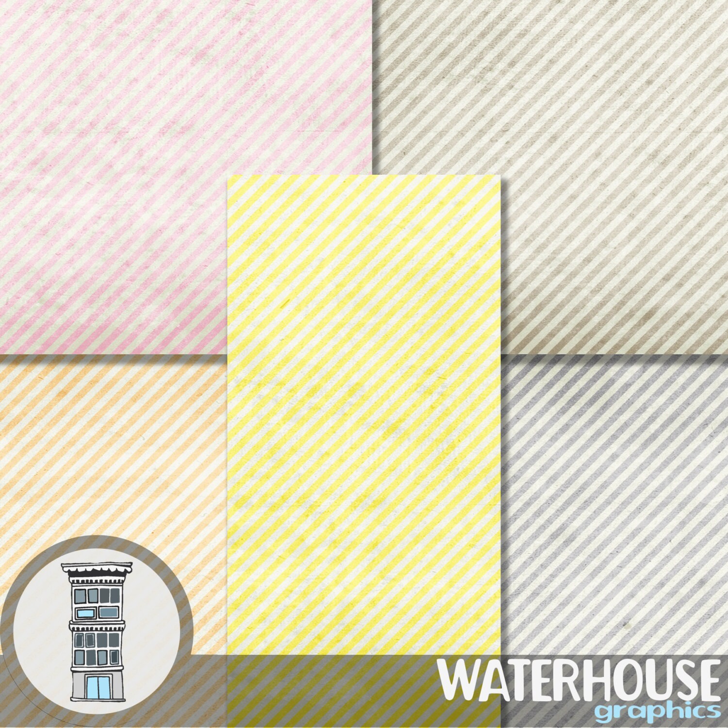 Digital Scrapbooking Paper Pack INSTANT DOWNLOAD 20ct Vintage - Etsy