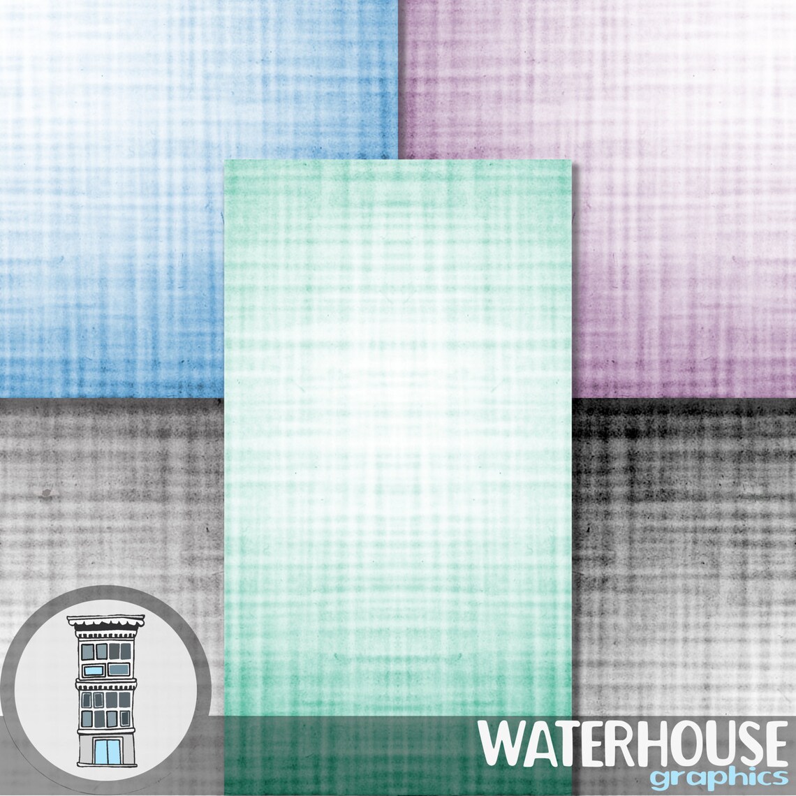 Digital Worn Linen Weave Paper Pack INSTANT DIGITAL DOWNLOAD - Etsy
