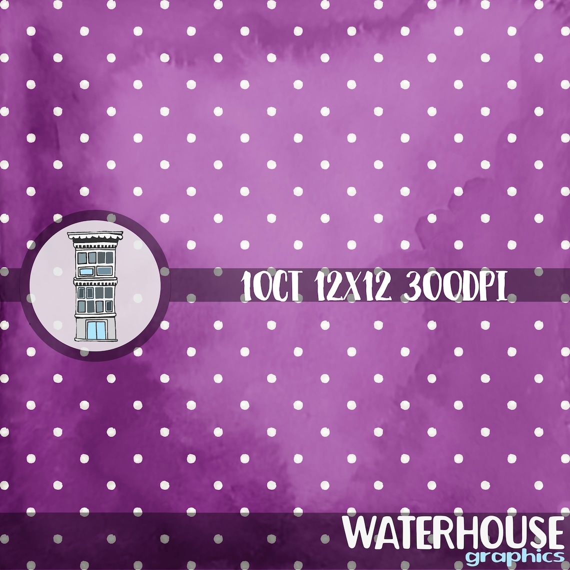 Watercolor Bright Purple Digital Paper Pack INSTANT Digital - Etsy